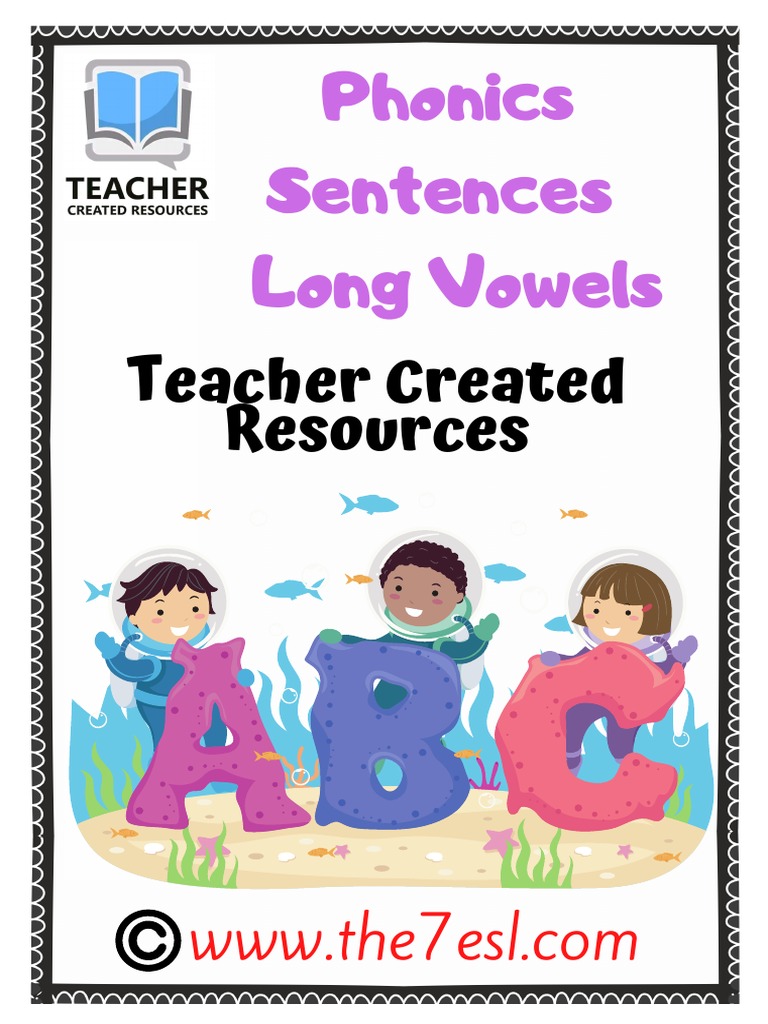 Phonics - Sentences - Long Vowels | PDF | Semiotics | Linguistics