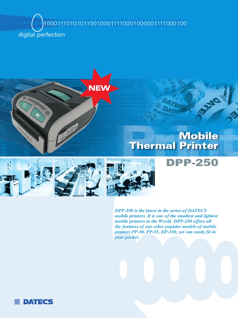 DPP250 Feat-2 PDF | PDF | Printer (Computing) | Media Technology