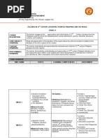 Grade 8 English Quarter 1 Curriculum Map | PDF | Reading Comprehension ...