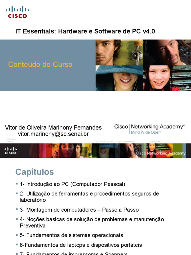 Cisco IT Essentials v4.0 | PDF | Memória de acesso aleatório dinâmico ...
