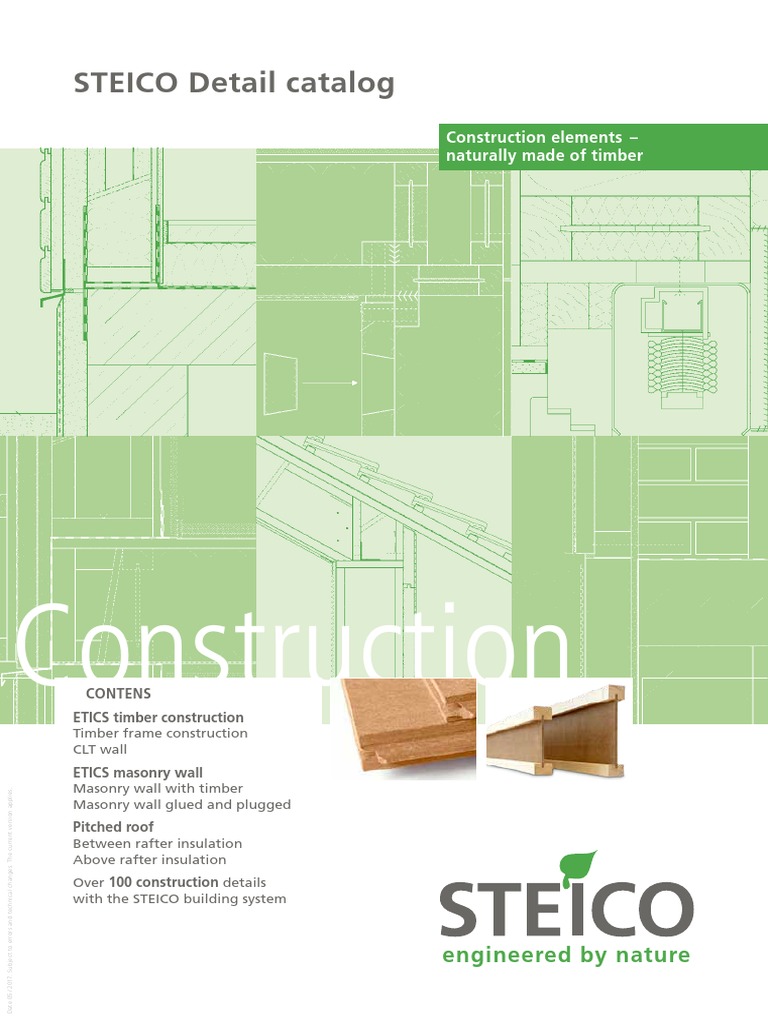 Construction: Steico Detail Catalog | PDF | Roof | Wall