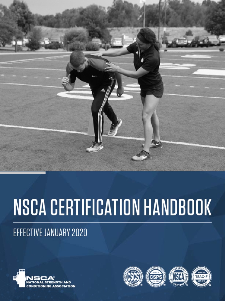 Certification Handbook | PDF | Personal Trainer | Test (Assessment)
