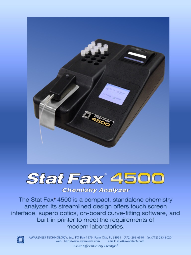 Manual Tecnico Stat Fax 4500 | PDF
