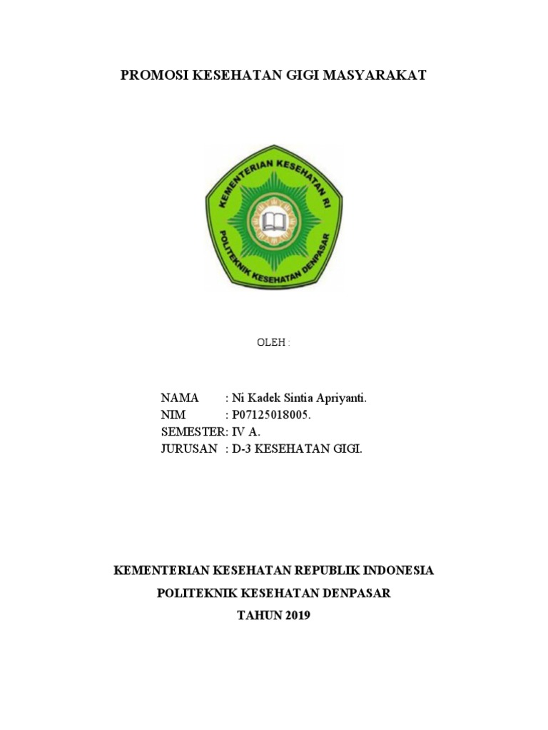 SAP Gingivitis Promkes | PDF