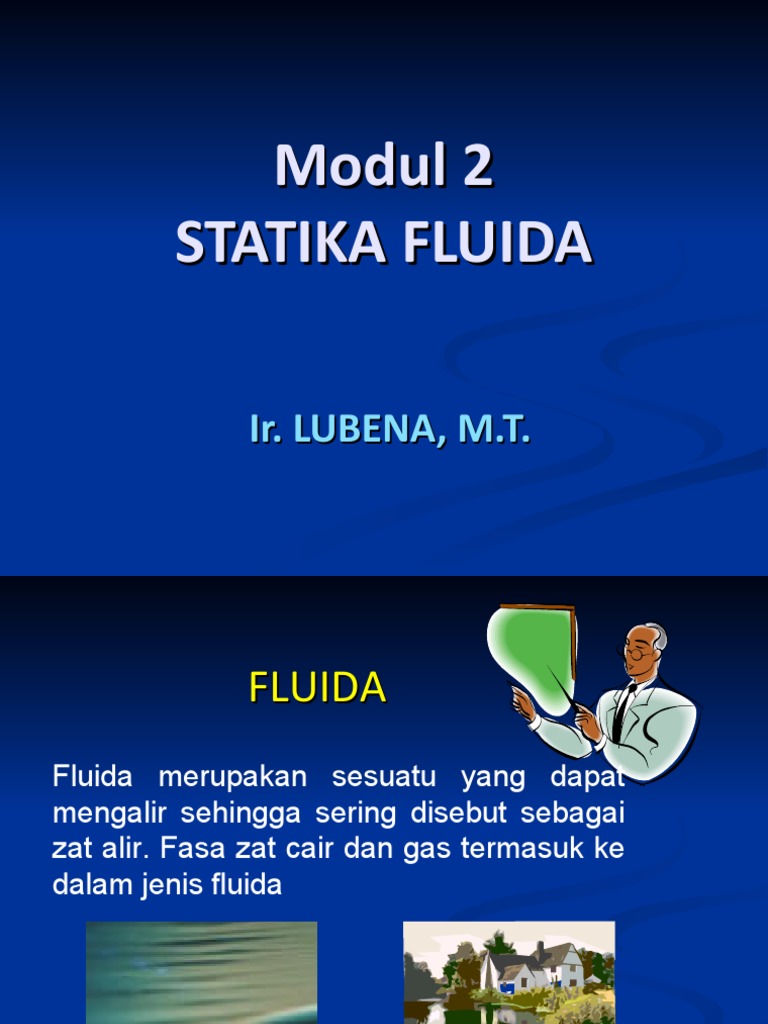 Statika Fluida OTK 1 | PDF | Sains & Matematika | Ilmu Sosial