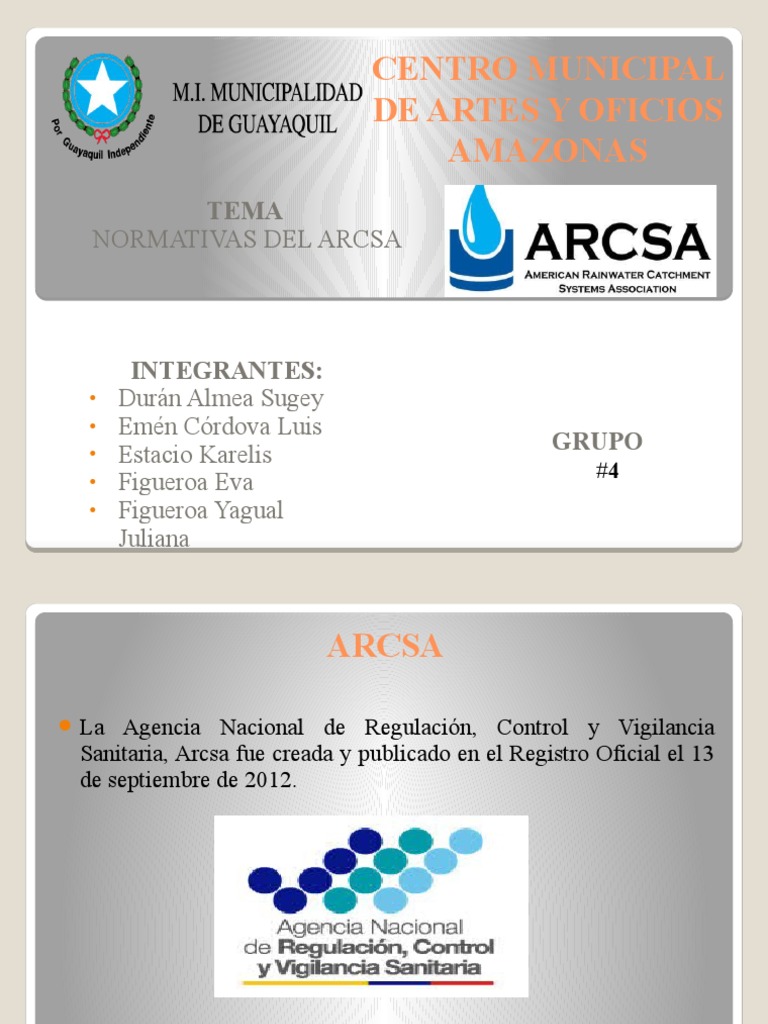 Arcsa | PDF | Alimentos | Economias