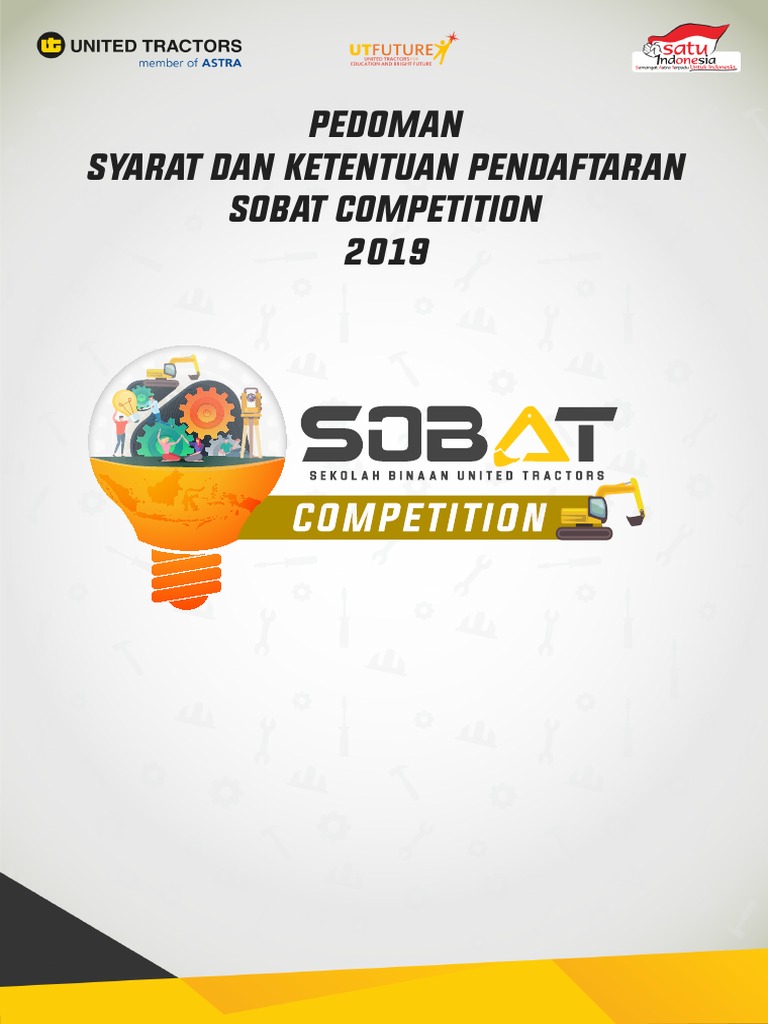 Booklet SOBAT Competition 2019 | PDF | Seni | Teknologi & Rekayasa