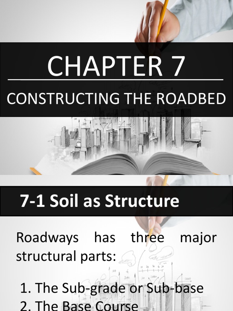 Constructing The Roadbed | PDF | Road Surface | Asphalt