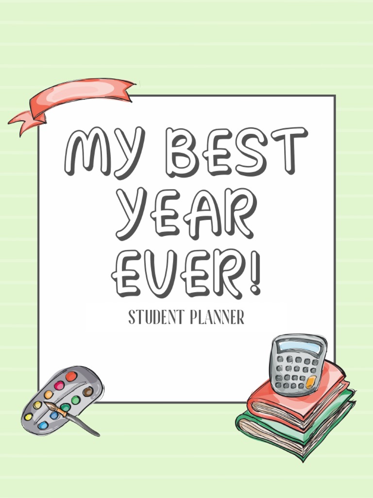 Student Planner for Academic Success | PDF | Tests | Psychological Testing