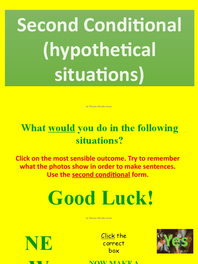 Second Conditional Fun Activities Games Grammar Guides Oneonone Activ ...