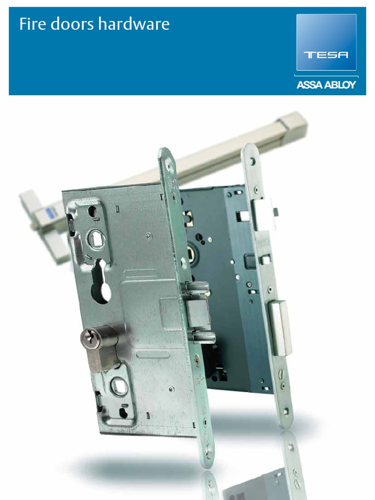 TESA Fire Doors Hardware | PDF | Door | Screw