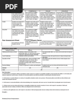 Football Skills Rubric | PDF | Teams | Games Of Physical Skill