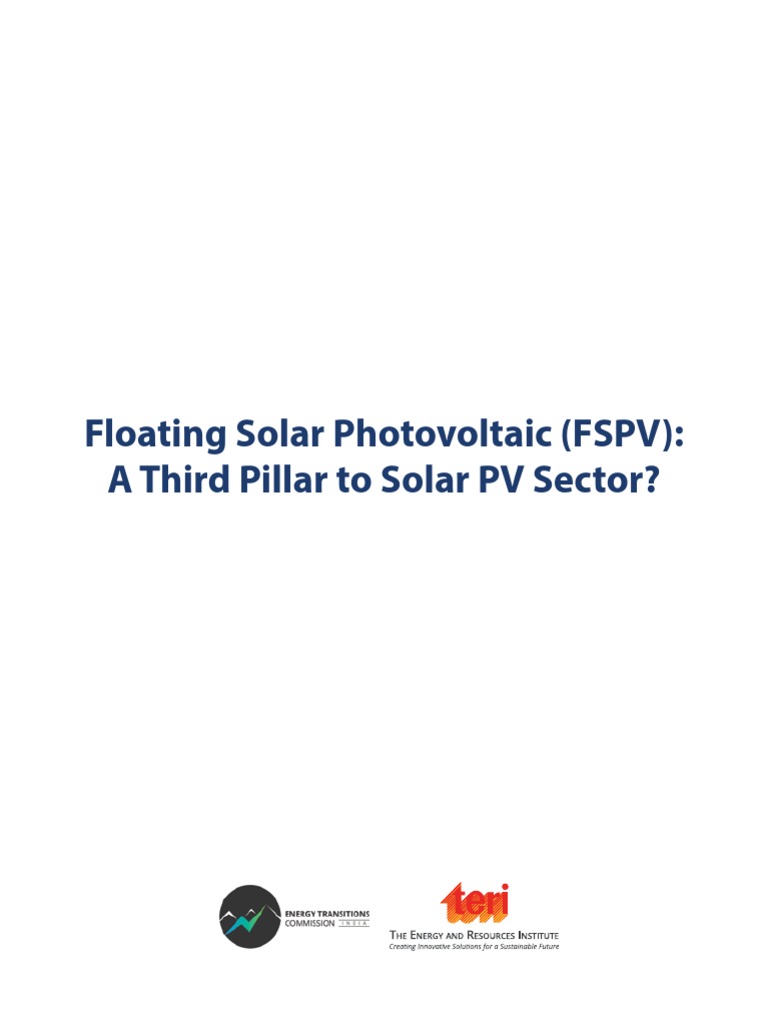 Floating Solar PV Report PDF | Download Free PDF | Solar Power ...