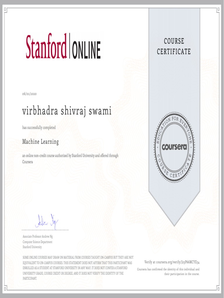 Coursera Machine Learning | PDF | Learning | Behavior Modification