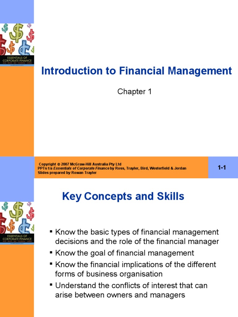 Introduction To Financial Management | PDF | Partnership | Sole ...