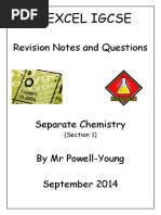 IGCSE Chemistry - Groups 1, 7 and 0 | PDF | Chlorine | Potassium