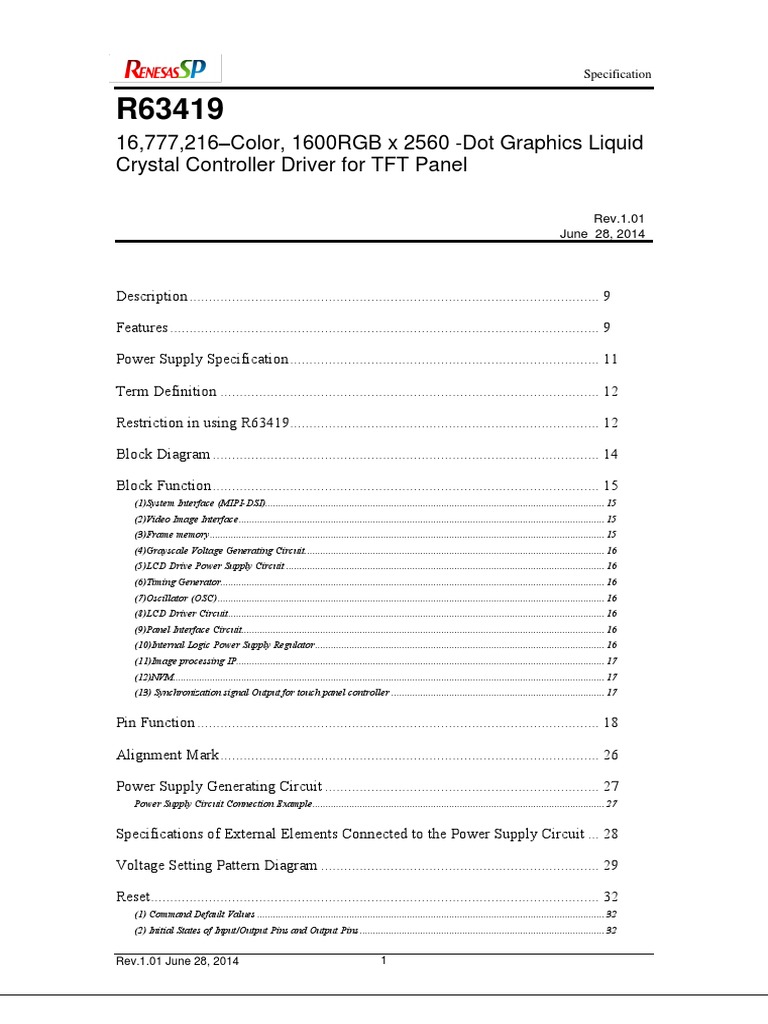 Er63419 Rev101 140628 | PDF | Power Supply | Electronic Circuits