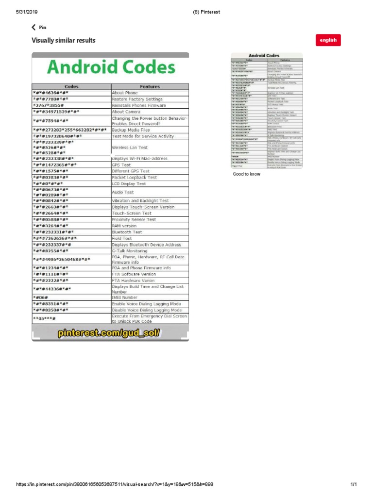 Android Codes | PDF
