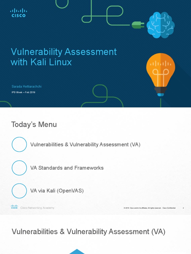 Vulnerability Assessment With Kali Linux | PDF | Vulnerability ...