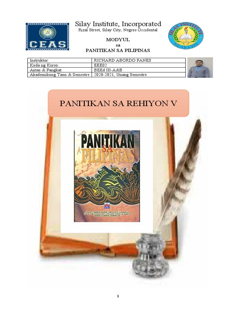 Panitikan Sa Rehiyon V | PDF