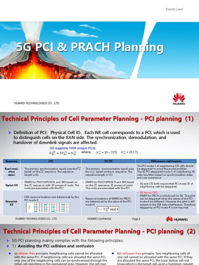 5G PCI & PRACH Planning Guide | PDF | Digital Technology ...