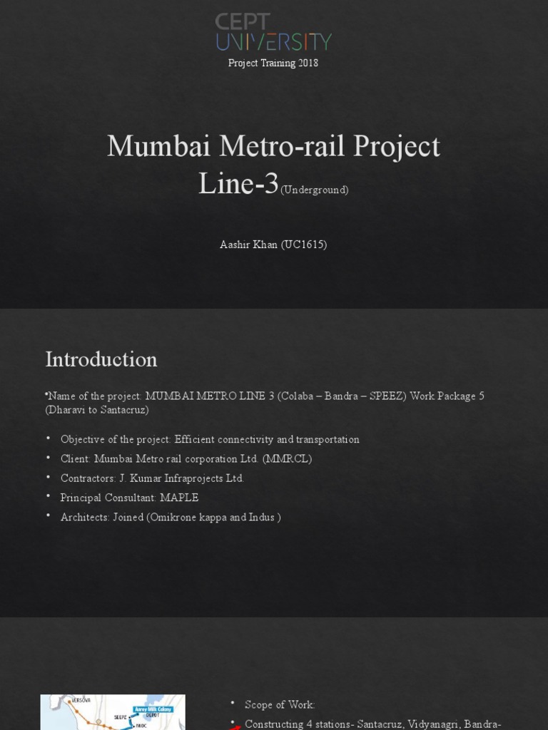 Mumbai Metro-Rail Project | PDF