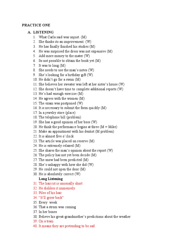 Kunci Jawaban Genius Toefl | PDF | Thunderstorm | Nature