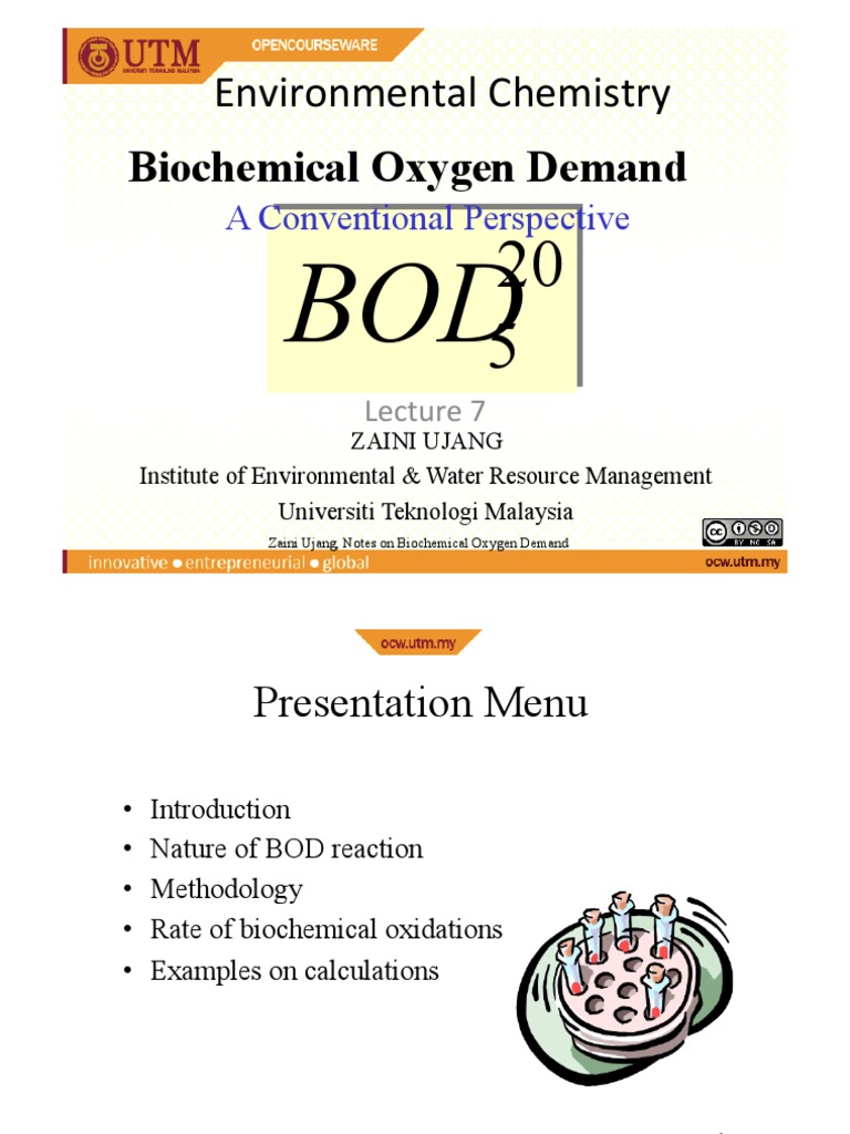 BODs | PDF | Environmental Technology | Chemistry