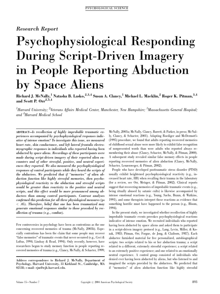 Psychophysiological Responding During Script-Driven Imagery in People ...