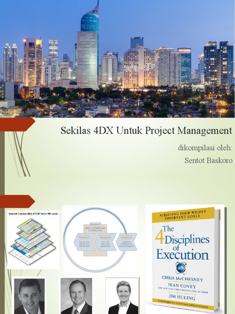 Penerapan 4DX dalam Manajemen Proyek | PDF | Karier & Perkembangan | Bisnis