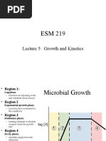 Lecture 3 - Monod Kinetics | PDF | Chemistry | Physical Sciences