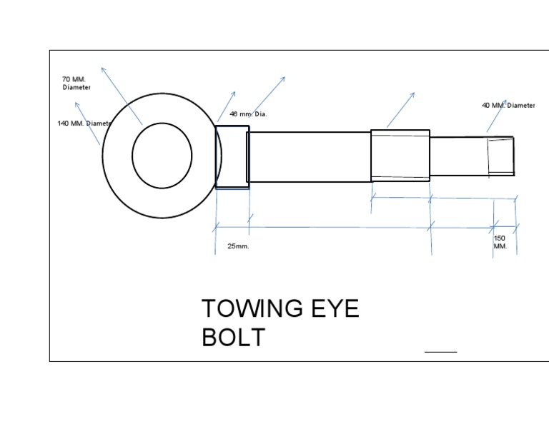 Towing Bolt | PDF