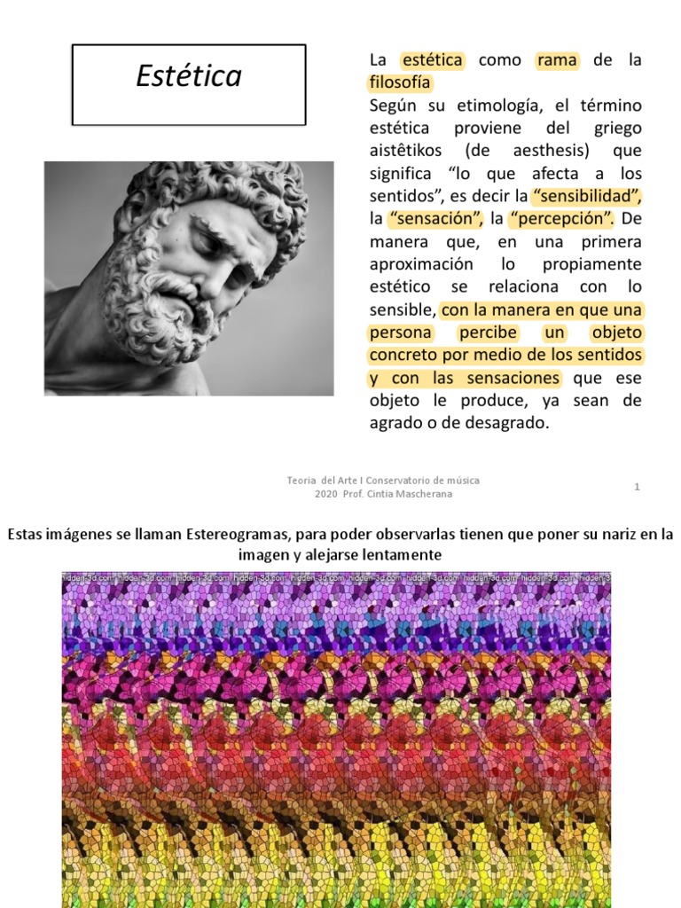 2 PPT Estetica - Teoria Del Arte I-2020 | PDF | Platón | Belleza