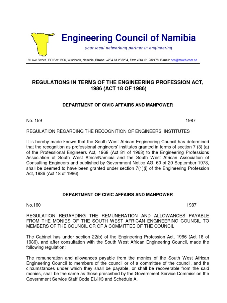 Regulations ECN | PDF | Engineer | Government