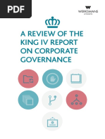 King IV Code Summary PDF1 | PDF | Governance | Risk