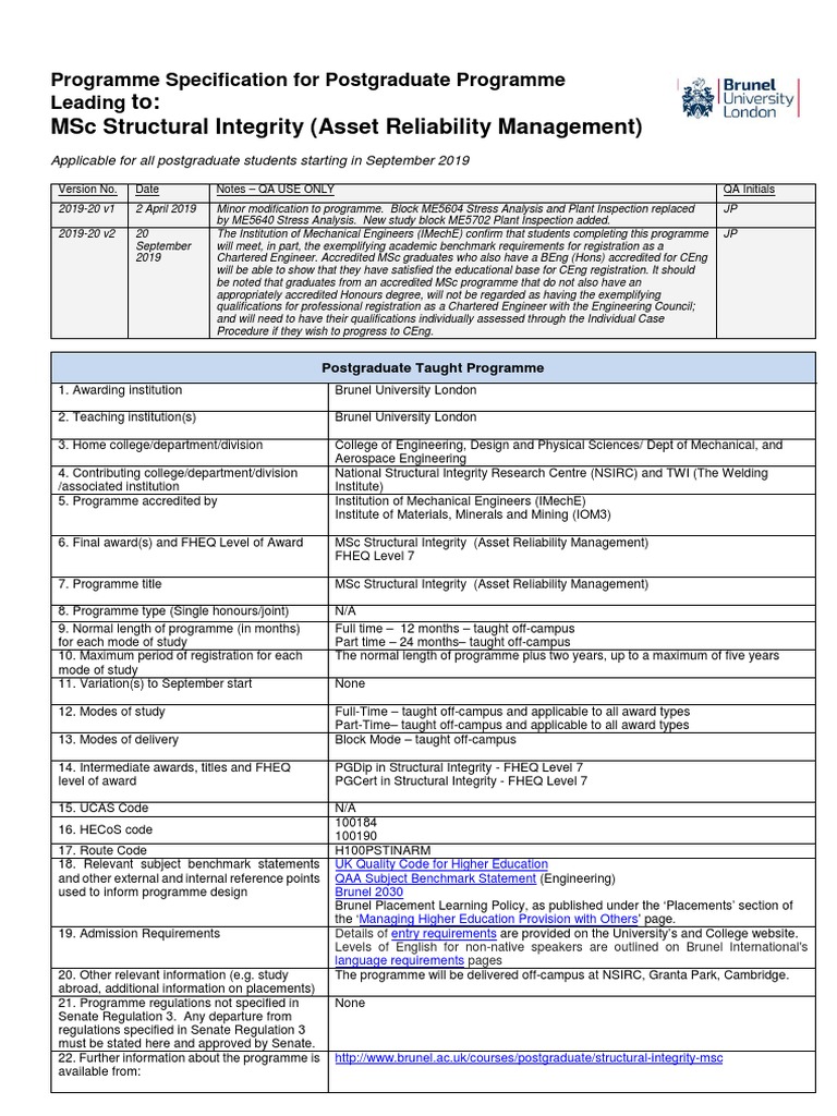 Mastering Structural Integrity: An In-Depth Exploration of the MSc in ...
