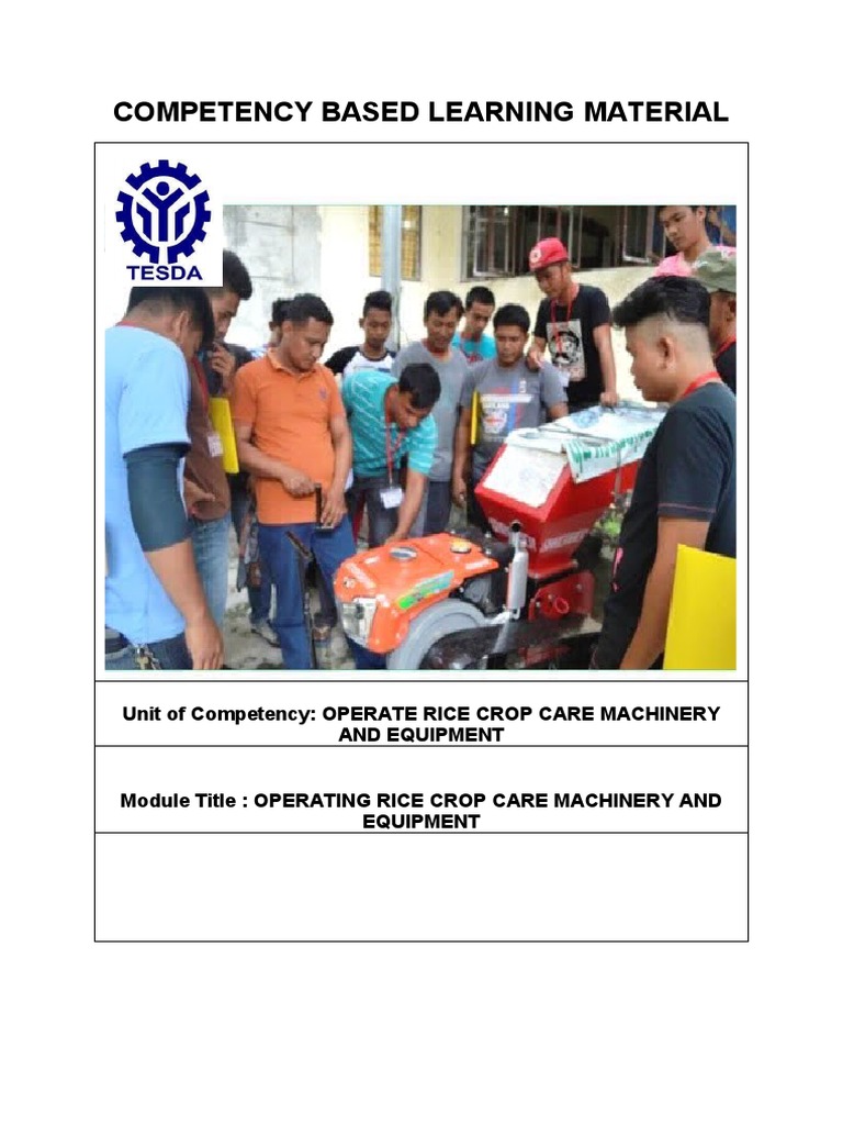 CBLM Rmo Core 3 | PDF | Rice | Mill (Grinding)