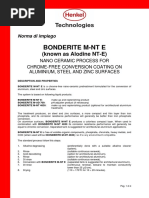 TDS - Alodine 600 (169313) | PDF | Titration | Chemistry