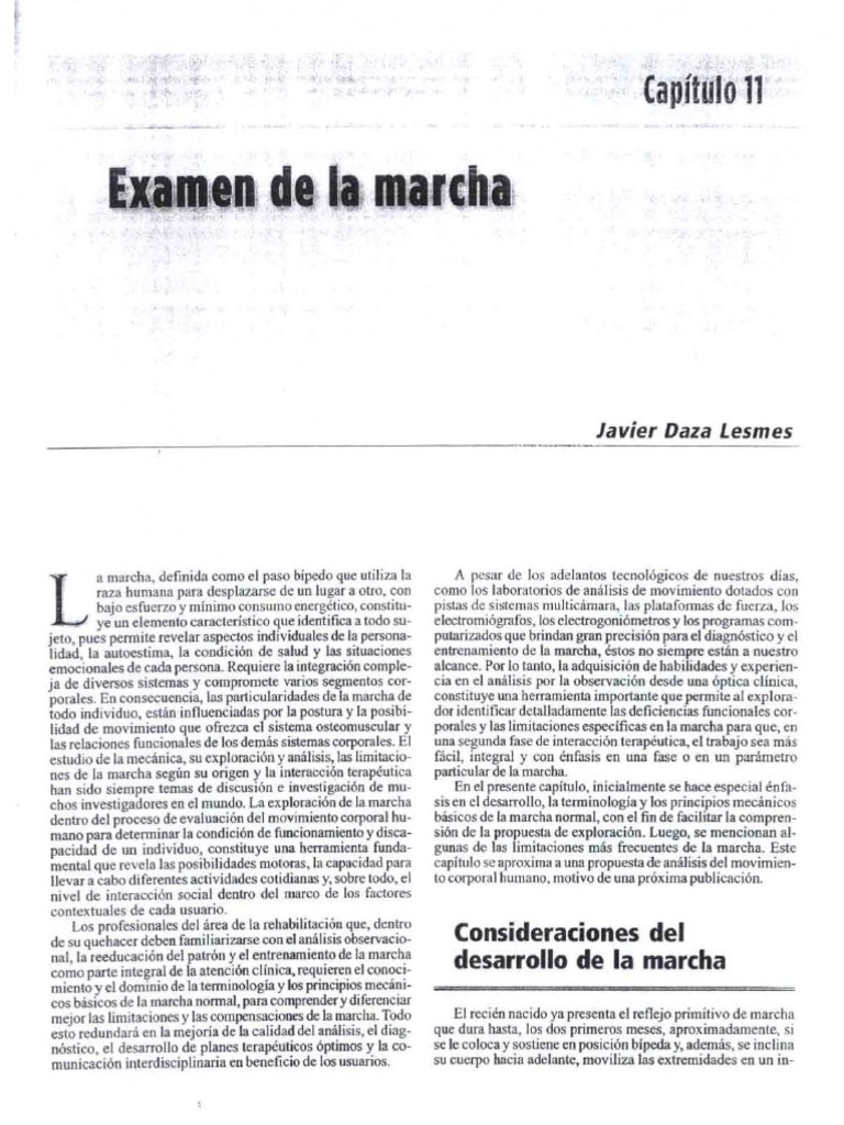 11 Examen de Marcha PDF | PDF