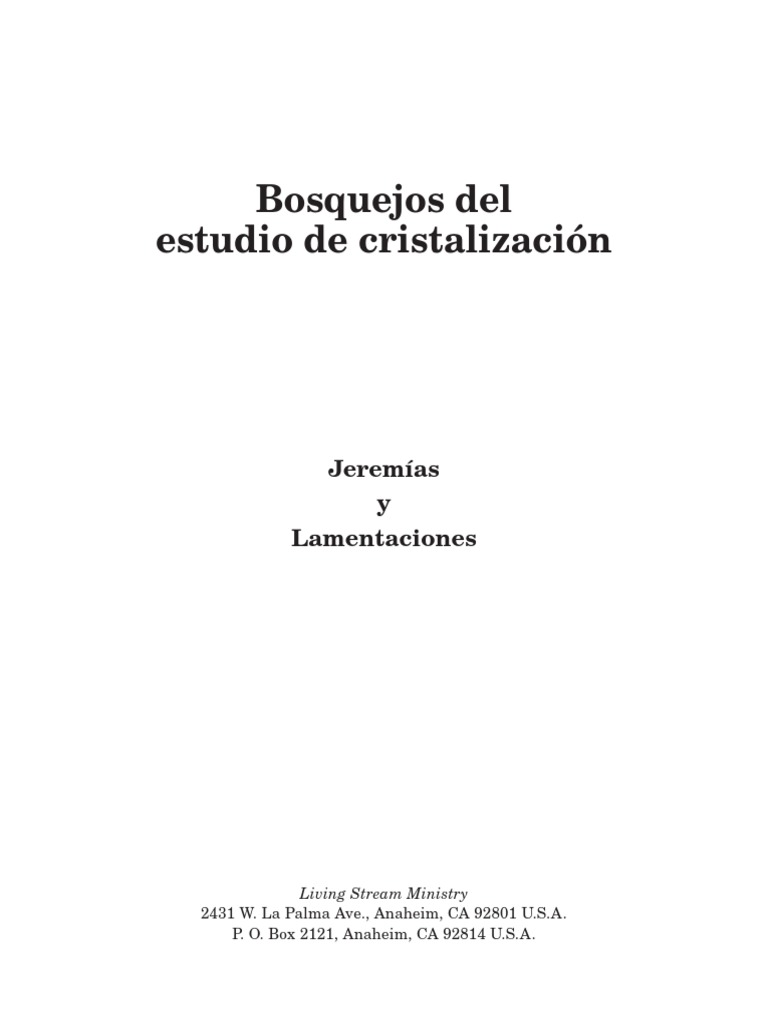 Bosquejo Español PDF | PDF