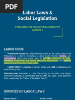 The Labor Code With Comments and Cases Vol 1. (Azucena JR., 2013) | PDF