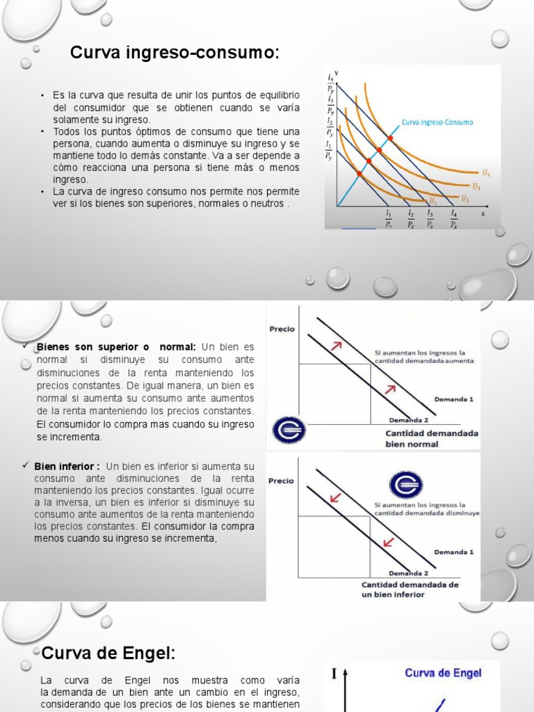Curva Engel | PDF | Consumo (economía) | Microeconomía