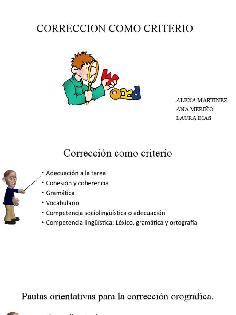 Correccion Como Criterio | PDF