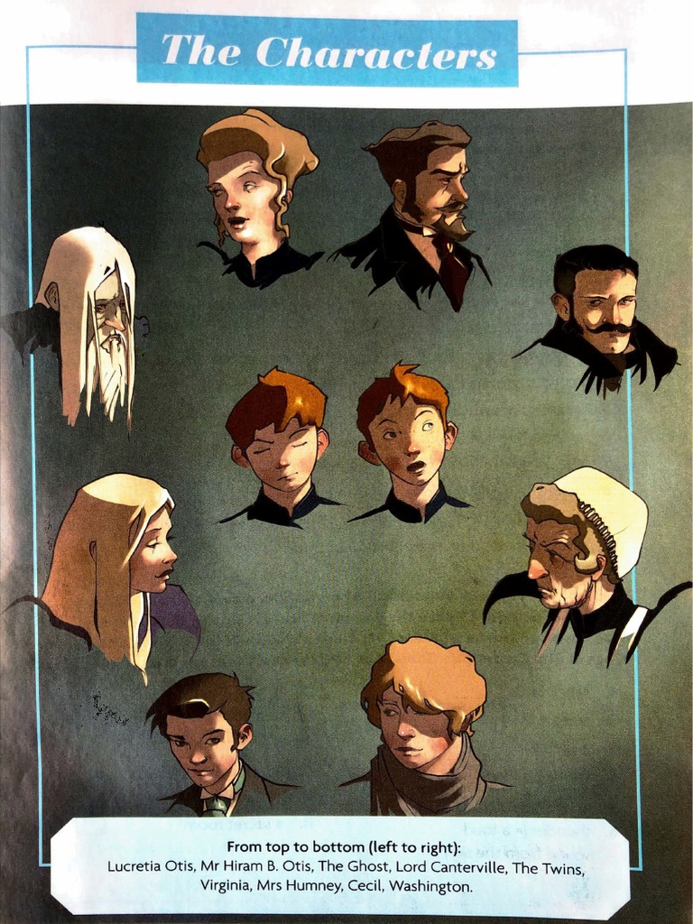 The Canterville Ghost Characters PDF | PDF