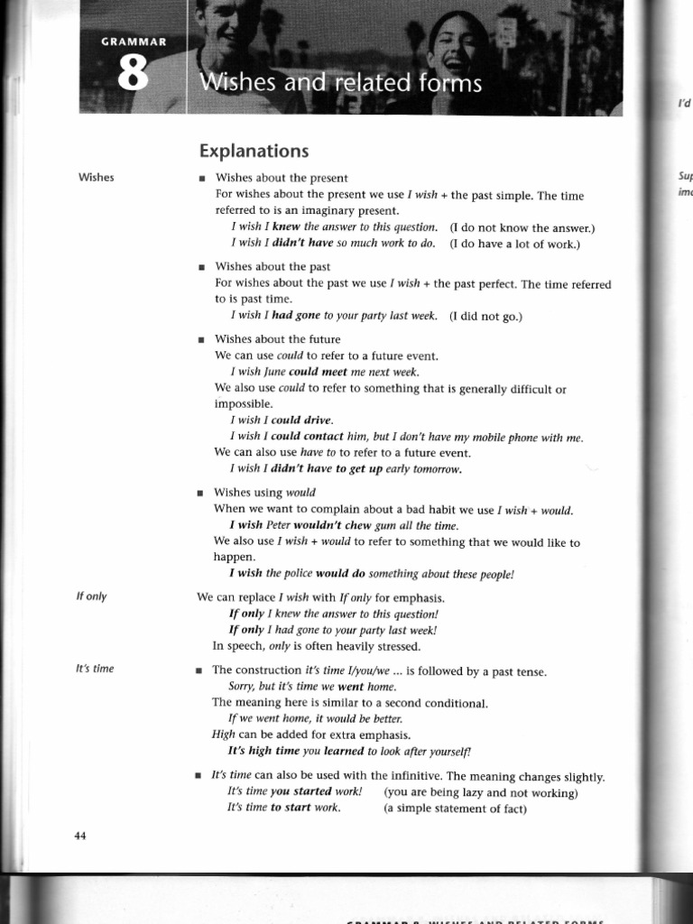 Understanding Wish Forms and Types | PDF | Linguistic Morphology ...