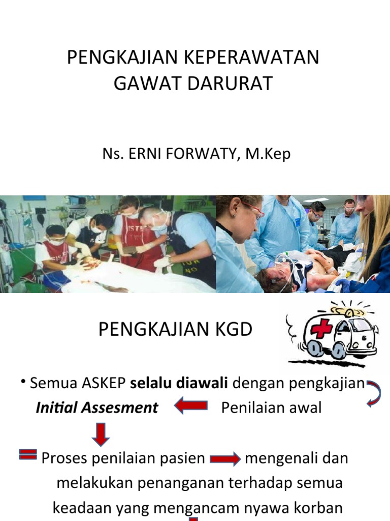 PPT Pengkajian KGD | PDF | Sains & Matematika