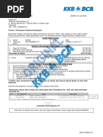 Contoh Surat Penarikan Kendaraan Berupa Motor | PDF