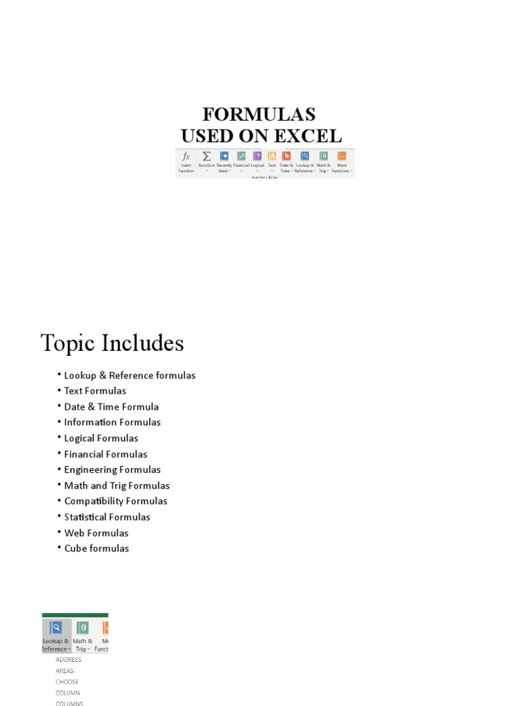 450 Formulas Ateee | PDF | Database Index | Array Data Structure