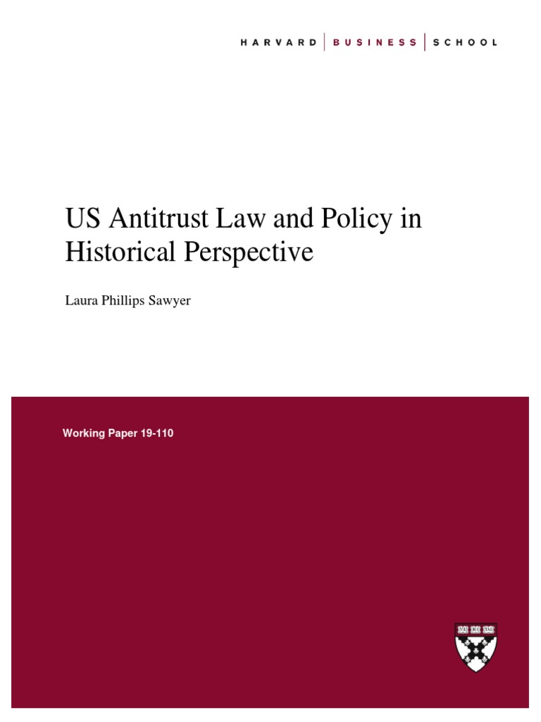 Anti Trust Law | PDF | United States Antitrust Law | Competition Law