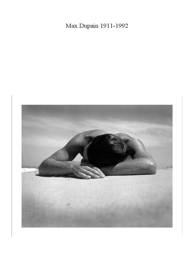 Max Dupain 1911 | PDF
